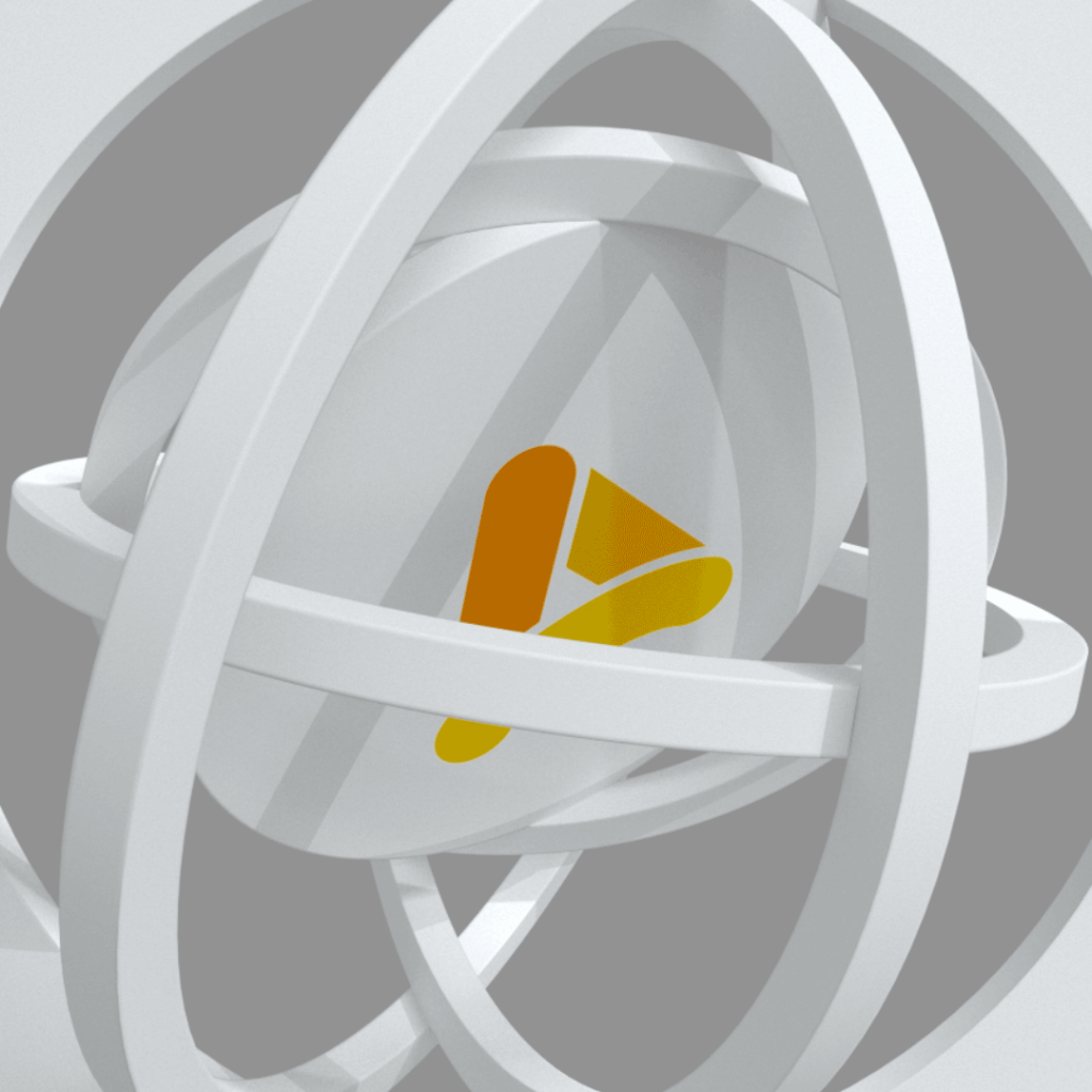 Spinning Rings Logo Reveal (Square) | Animazer